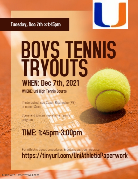 Copy of Tennis Classes Coaching Camp Flyer Poster | PosterMyWall