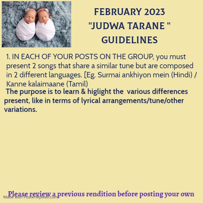Copy of Jan English Guidelines | PosterMyWall