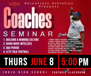 Coaches Seminar | PosterMyWall