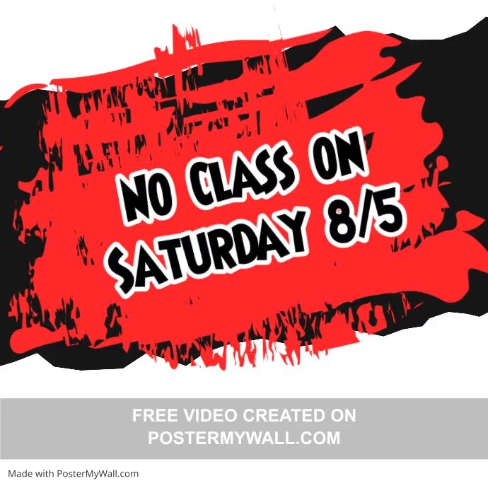 Cancelled Event Notice Social Media video | PosterMyWall