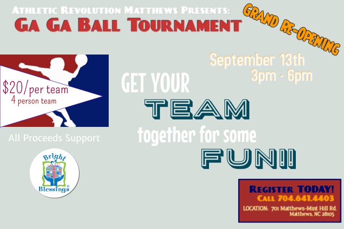 Gaga Ball Tournament Template | PosterMyWall