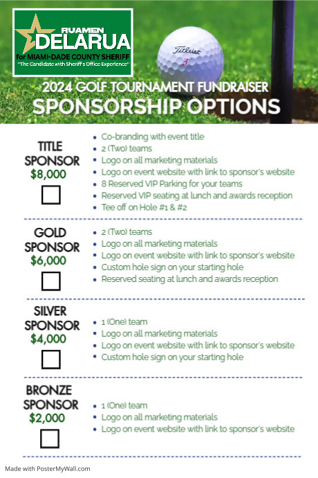 Copy of Sky Blue Event Sponsorship Poster | PosterMyWall