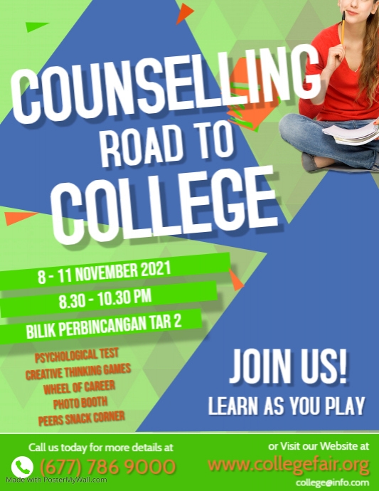 Copy of Copy of College Fair | PosterMyWall