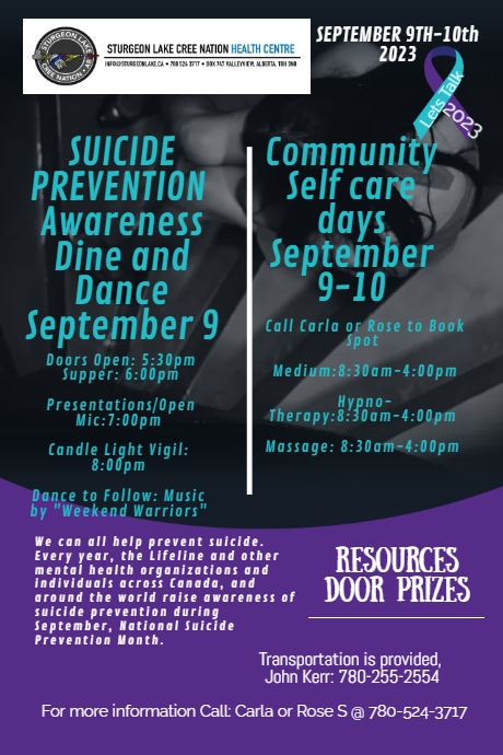 Suicide Prevention Week Event Flyer Template | PosterMyWall