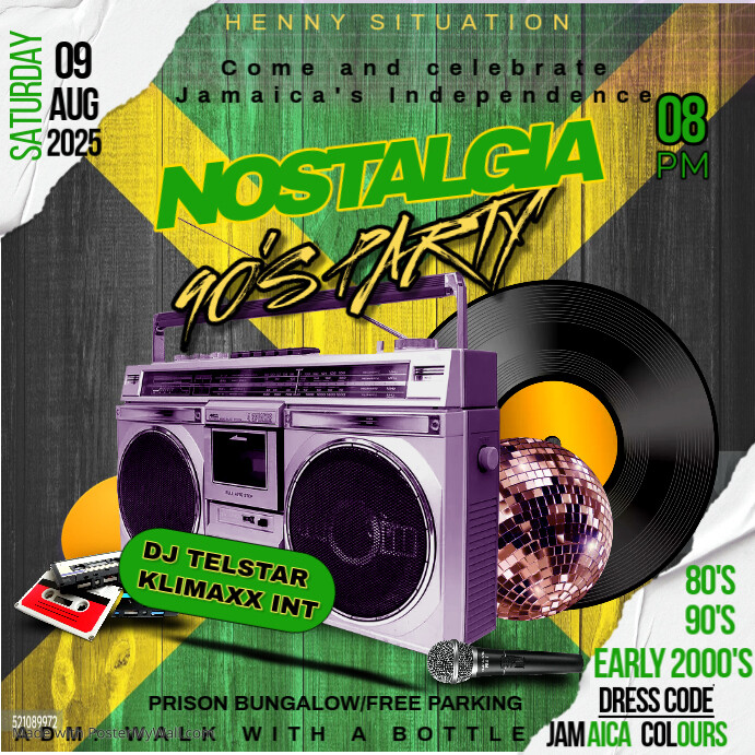 back to the 80s | PosterMyWall