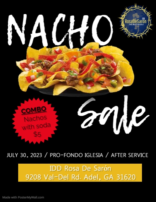 Nacho Flyer Template | PosterMyWall