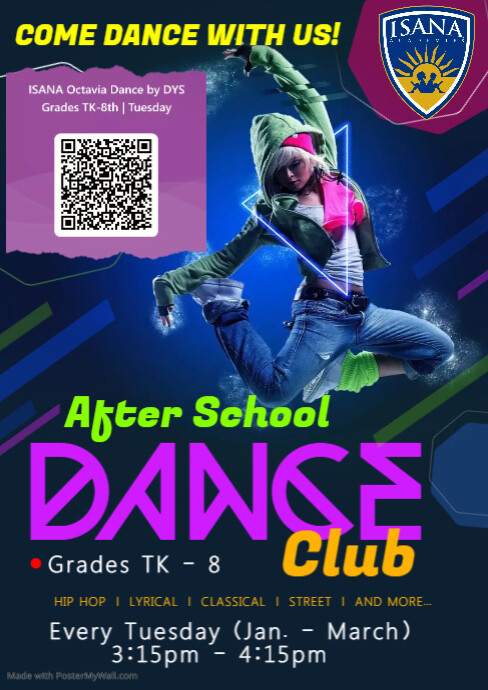 Copy of Octavia Dance Club | PosterMyWall