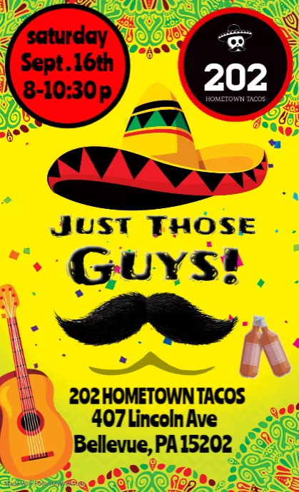 Yellow Cinco De Mayo Party Template | PosterMyWall