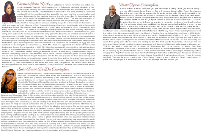 Pastors Bios ALL | PosterMyWall