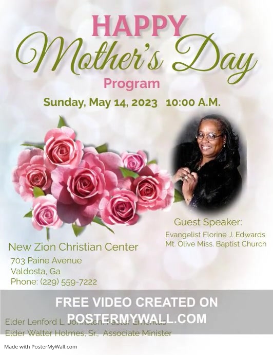 Copy of Mother's Day Flyer Template (1) | PosterMyWall