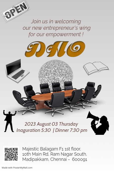 new office opening invitation | PosterMyWall