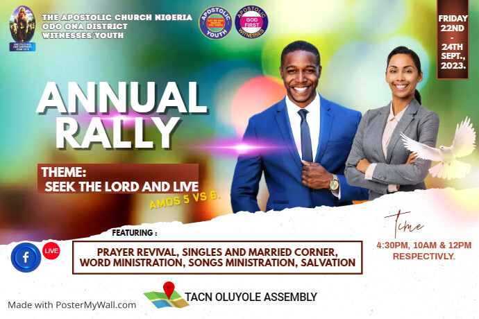 Copy of ANNUAL RALLY 2023 | PosterMyWall