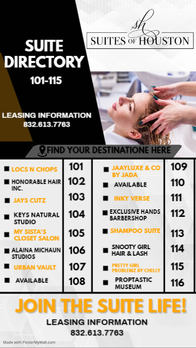 Hospital Directory | PosterMyWall