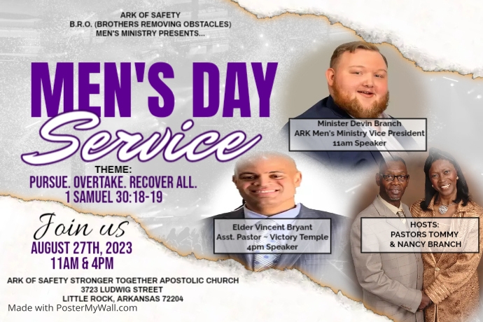men's day sunday | PosterMyWall