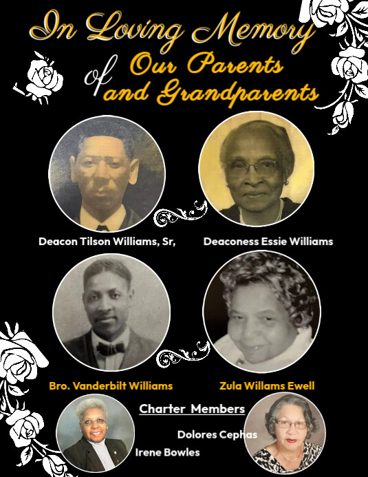 In Loving Memory flyer | PosterMyWall