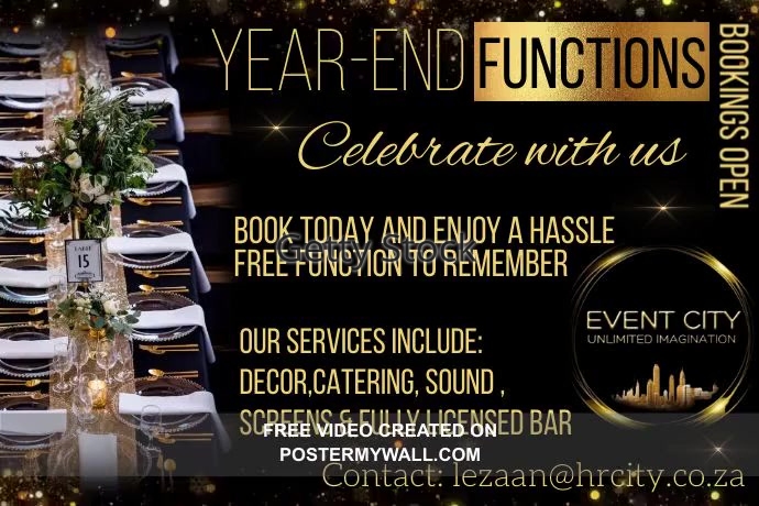 Copy of modern new year party event design template | PosterMyWall