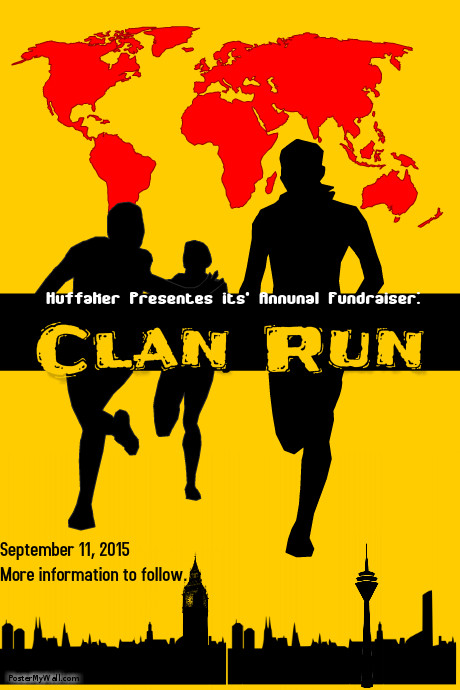 Promo Flyer Clan run 1 | PosterMyWall