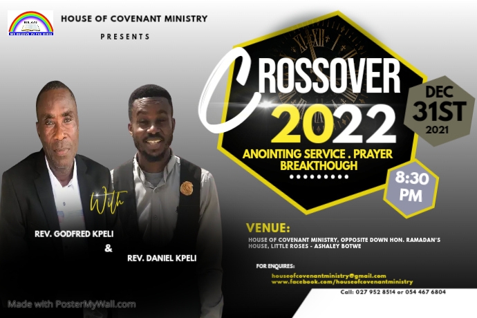 Copy of 2021 crossover | PosterMyWall