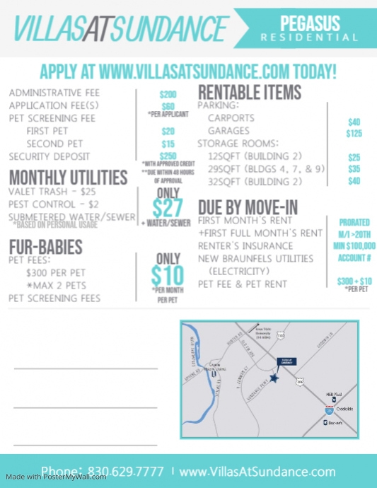 Copy of VAS PRICING | PosterMyWall