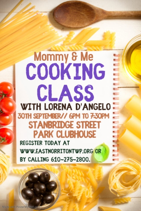 Copy of Cooking Class Poster Template | PosterMyWall