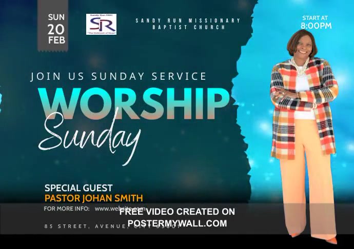 Copy of Church Flyer Template | PosterMyWall