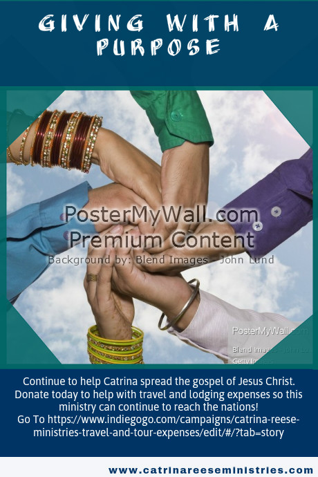 Giving With A Purpose! | PosterMyWall