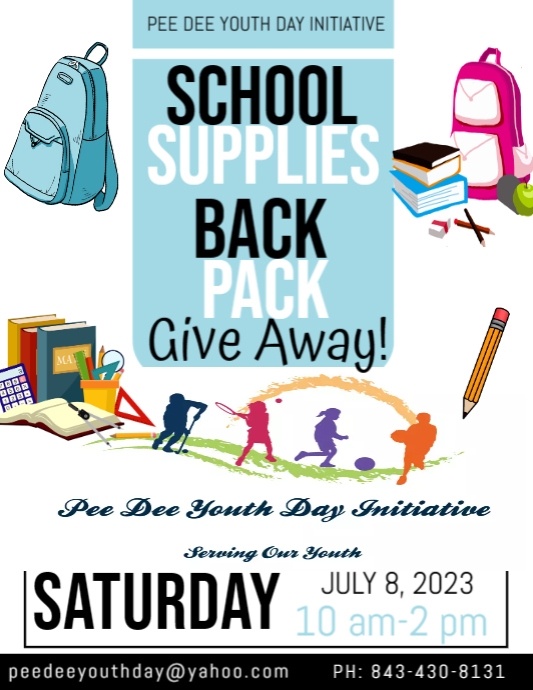 Book Pack Give Away | PosterMyWall