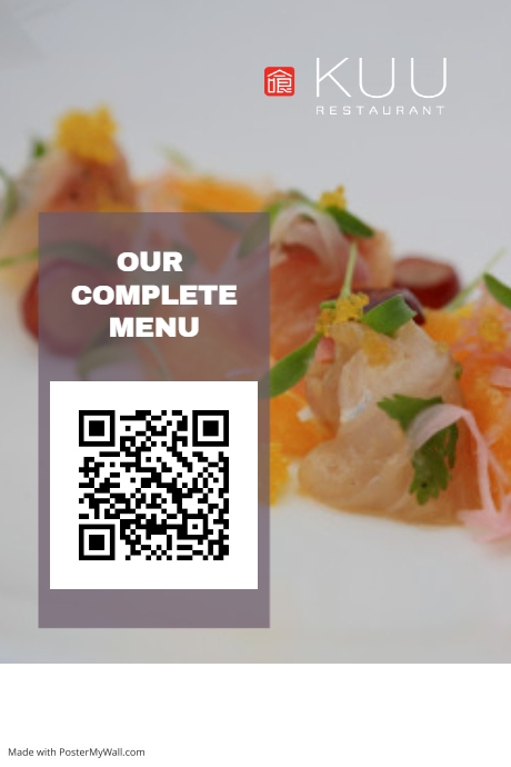 Copy of Digital Menu Poster | PosterMyWall