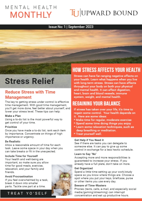 Mental Health Monthly - Sept23 | PosterMyWall