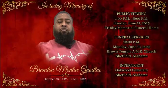 Brandon Goodloe | PosterMyWall