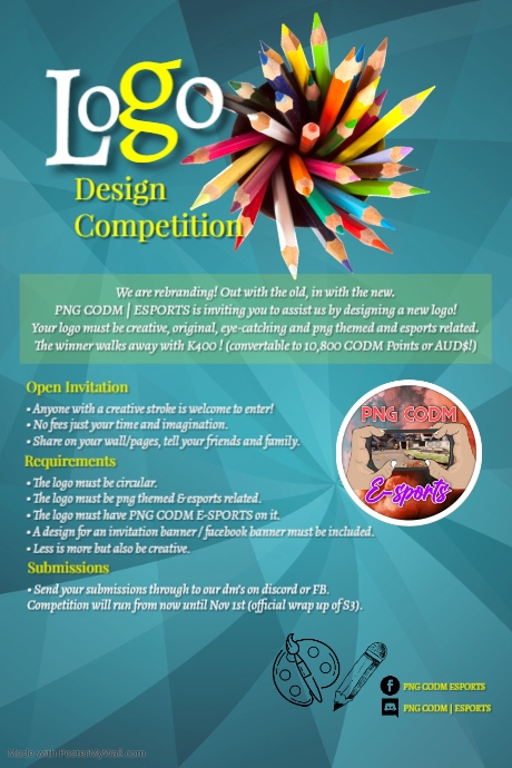 Logo Comp Poster | PosterMyWall