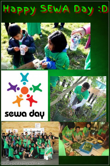 Happy SEWA Day | PosterMyWall