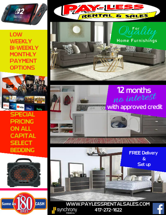 Copy of Annual Furniture Event Poster | PosterMyWall