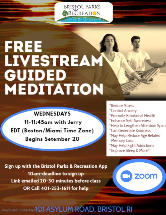 Copy of online meditation | PosterMyWall
