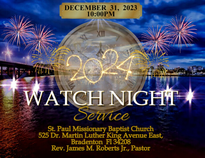 Watch Night | PosterMyWall