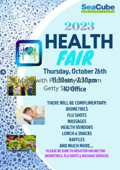 Health Fair Flyer Template (1) | PosterMyWall