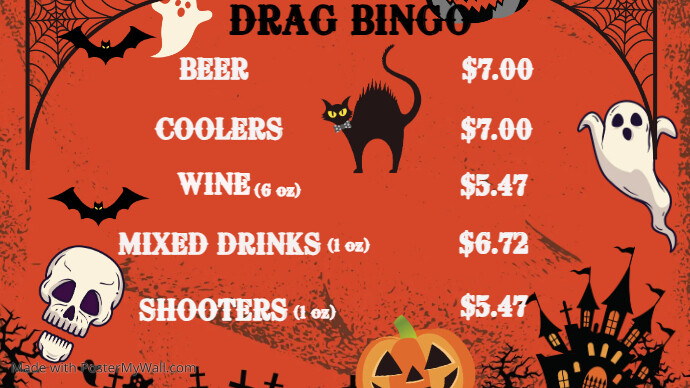 Dark orange Happy Halloween yard sign (1) | PosterMyWall