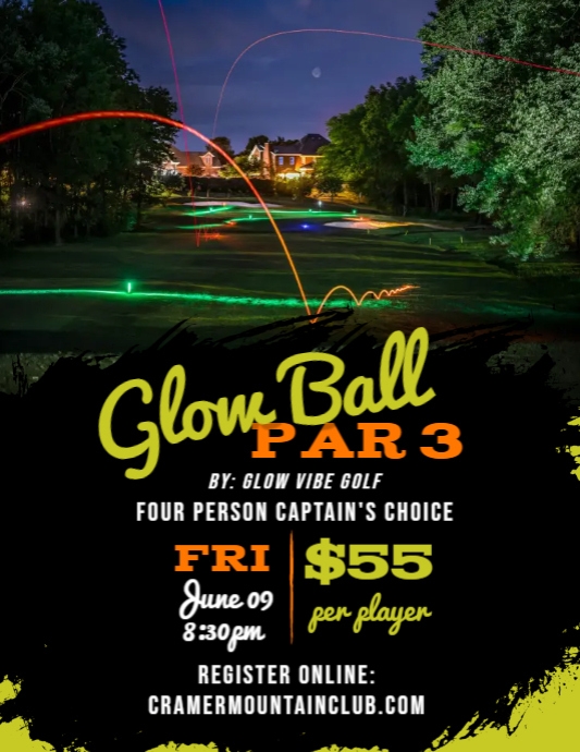 Copy of Copy of Glow Ball | PosterMyWall