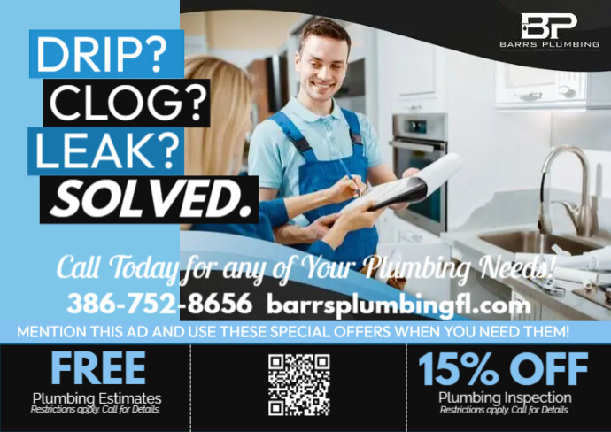 Plumbing Expert Template | PosterMyWall