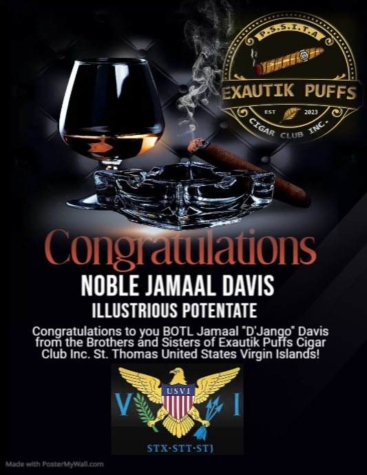 CIGAR & WHISKEY Flyer Template | PosterMyWall