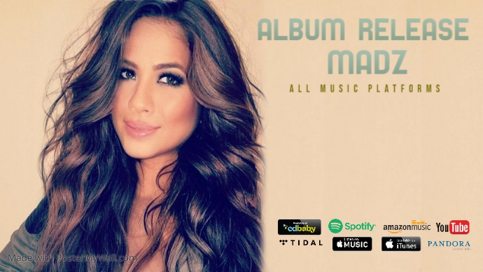 Copy of TOM MARCH MUSIC CHANNEL DJ Youtube Art | PosterMyWall