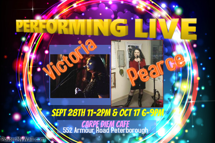 Copy of Victoria Pearce | PosterMyWall