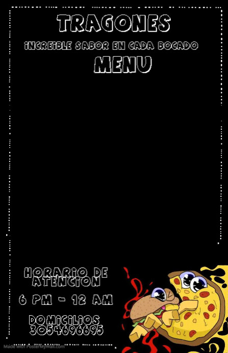 Snacks Fast Food Menu Design Template (2) | PosterMyWall