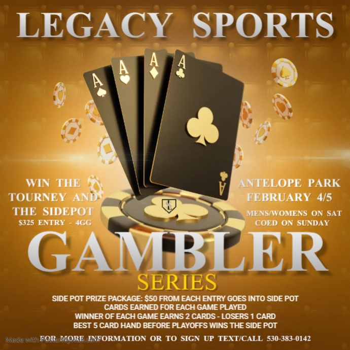 Poker Tournament Social Media Post | PosterMyWall