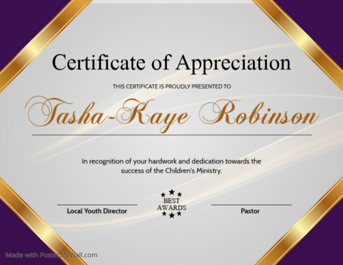 Copy of Copy of Awards | PosterMyWall