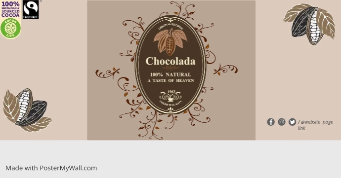 Copy of Chocolada bar | PosterMyWall