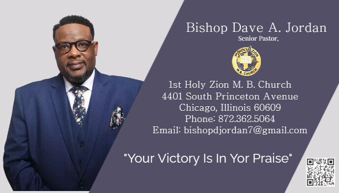 Pastor's Business Card | PosterMyWall