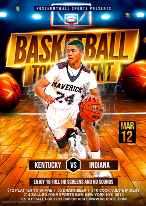 BASKETBALL TOURNAMENTS | PosterMyWall