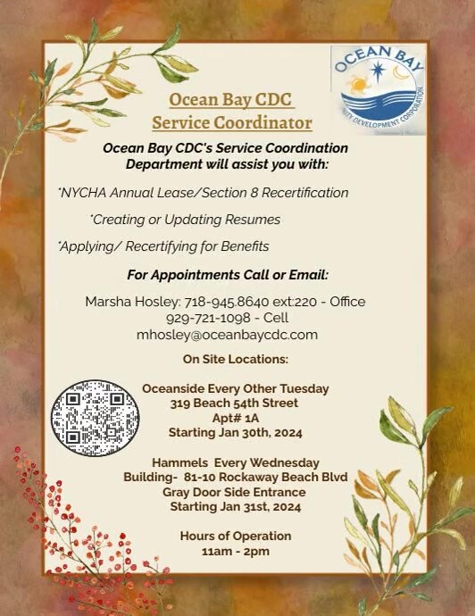 Marsha Service Coordination Flyer | PosterMyWall