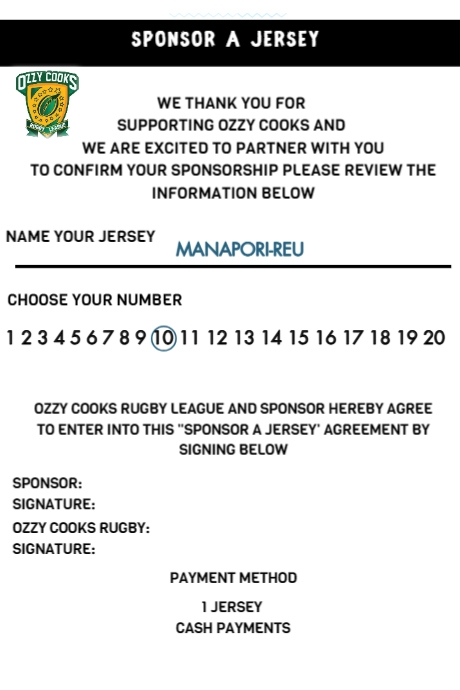 Sky Blue Event Sponsorship Poster (5) | PosterMyWall